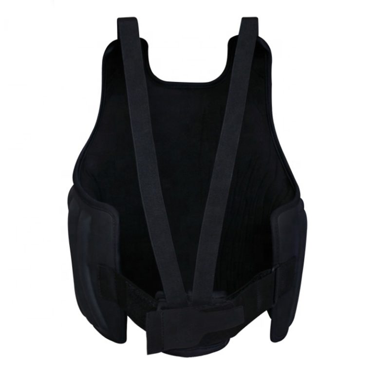 Black Free Fighting Safety Chest Guard
