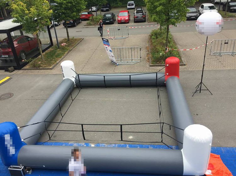 Inflatable boxing ring for outdoor activities