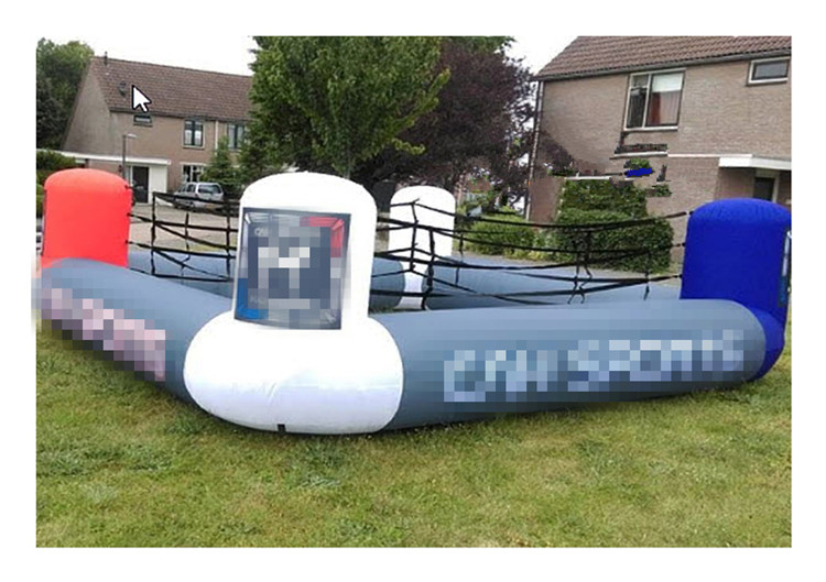 Inflatable boxing ring for outdoor activities