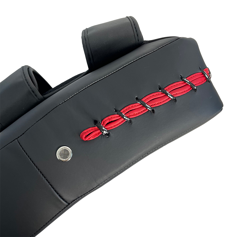 Rectangular black boxing target kick pad